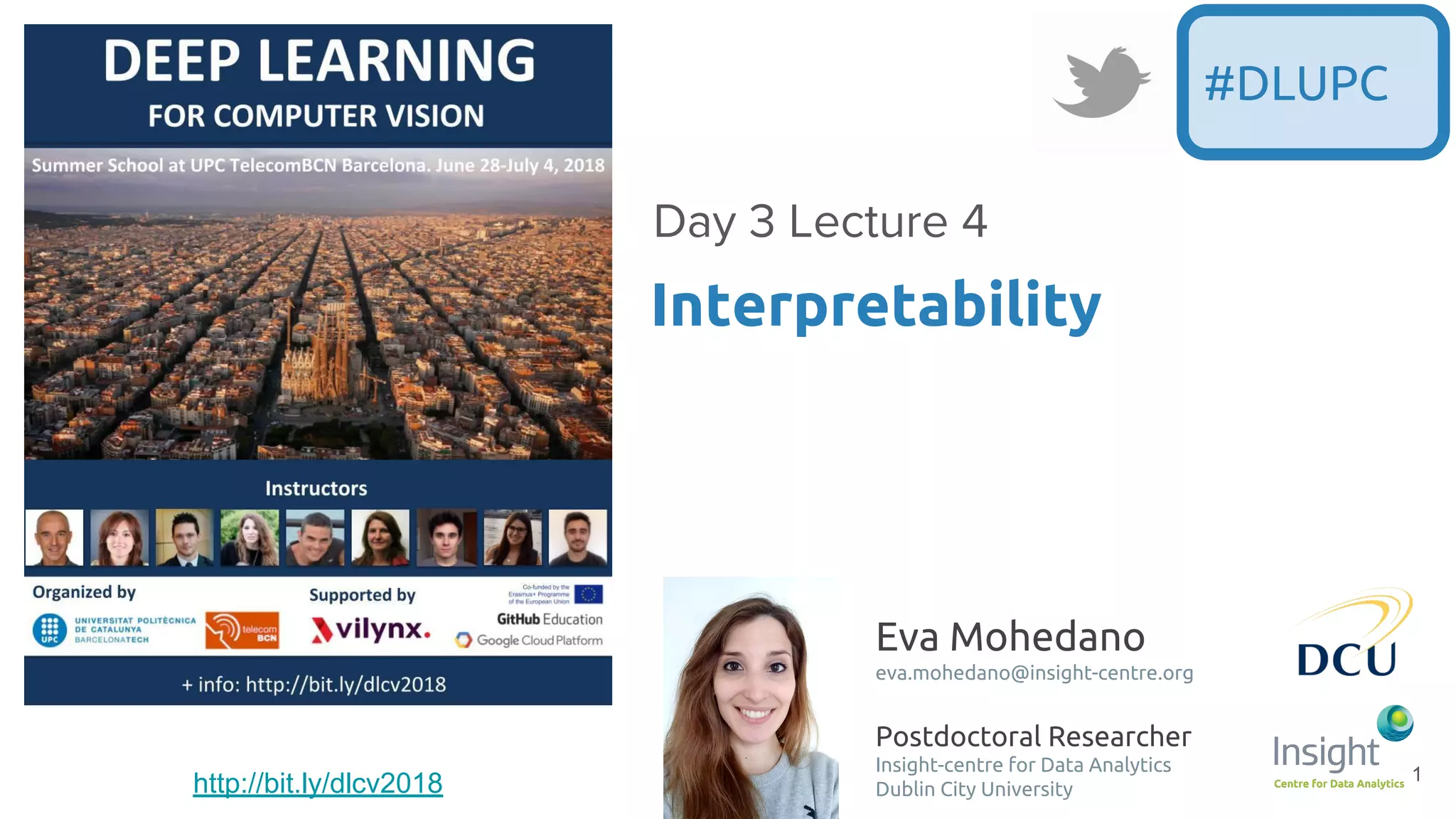 Interpretability of Convolutional Neural Networks - Eva Mohedano - UPC Barcelona 2018 | PDF