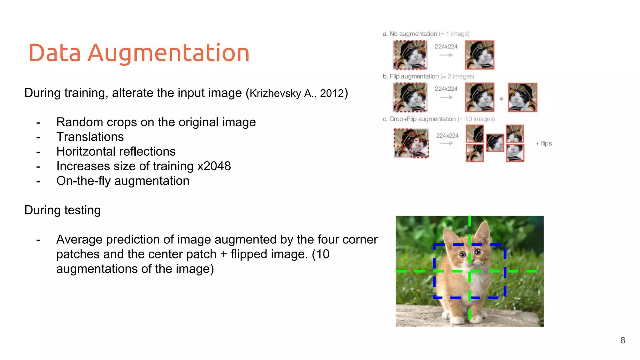 Deep Learning for Computer Vision: Data Augmentation (UPC 2016) | PDF