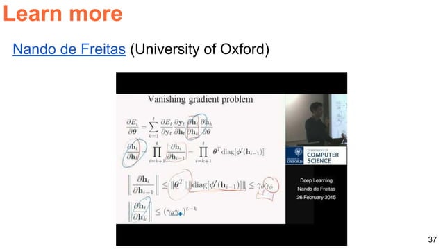 Deep Learning for Computer Vision: Recurrent Neural Networks (UPC 2016) | PPT