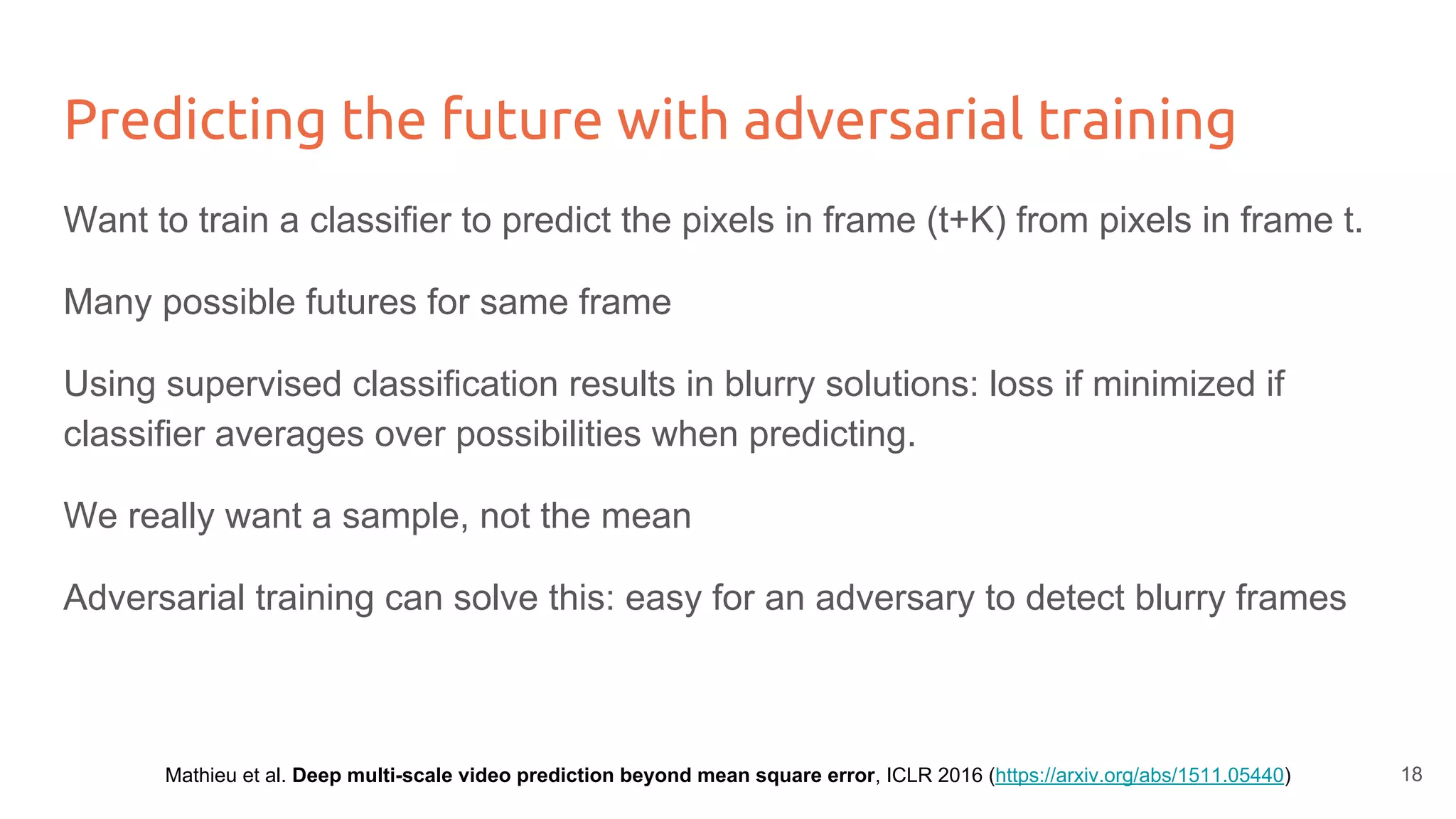 Deep Learning for Computer Vision: Generative models and adversarial ...
