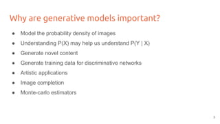 Deep Learning for Computer Vision: Generative models and adversarial ...