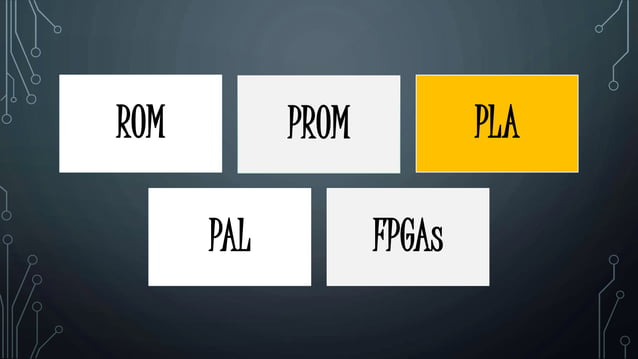programmable logic array | PPTX | Programming Languages | Computing