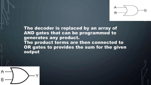programmable logic array | PPTX | Programming Languages | Computing