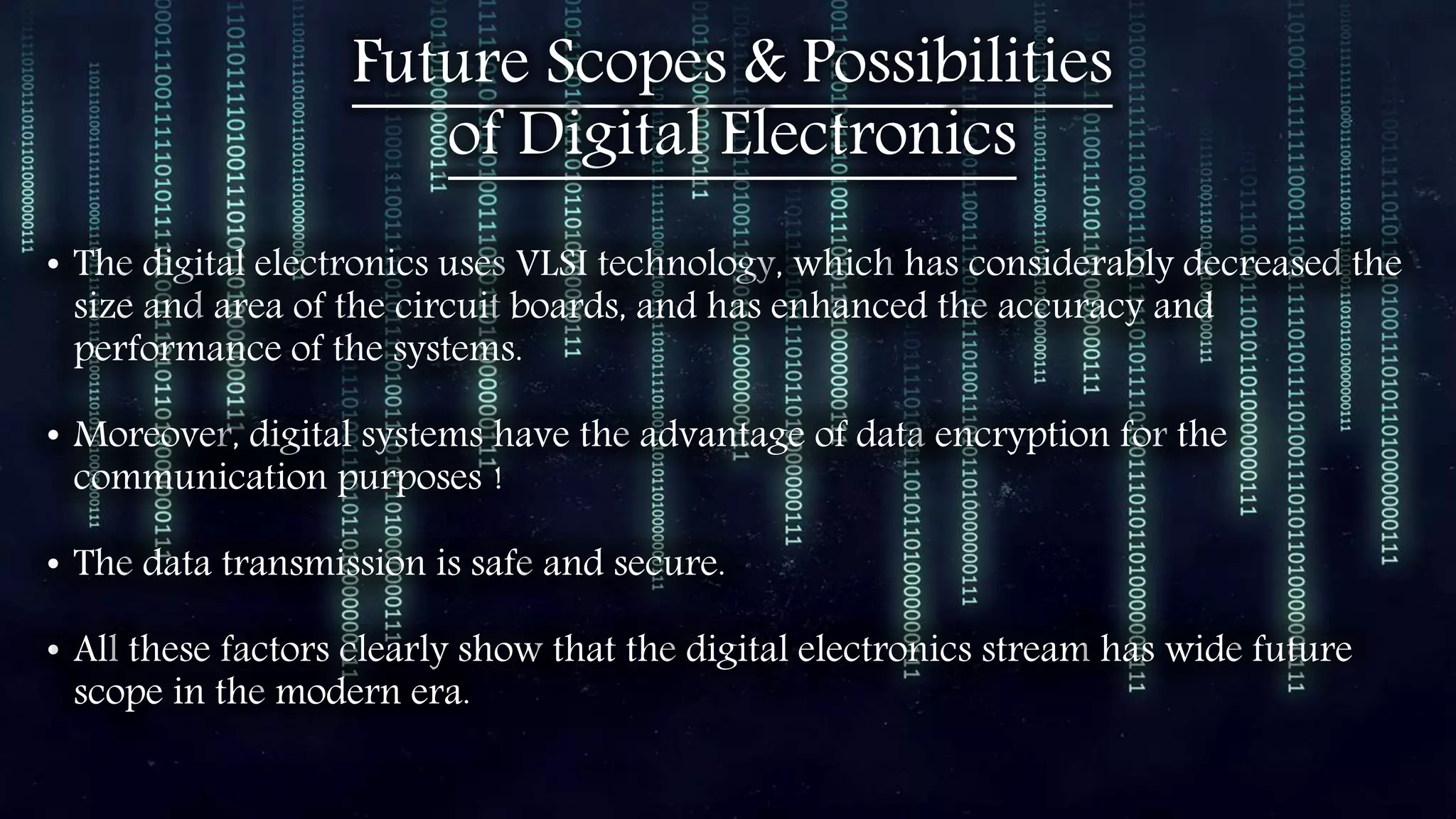 Advantage, Scope & Future Possibilities | PPTX