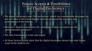 Advantage, Scope & Future Possibilities | PPT