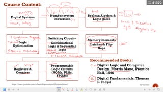 Dld lecture 1- digital systems | PDF | Technology & Computing