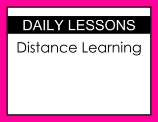 Dl daily lesson | PPT