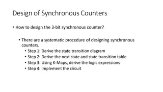 DLD: digital logic design counters and registers | PPTX