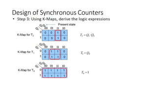 DLD: digital logic design counters and registers | PPTX