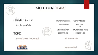Finite State Machines Digital Logic Design .pptx