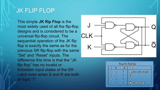 flip flop circuits and its applications | PPT
