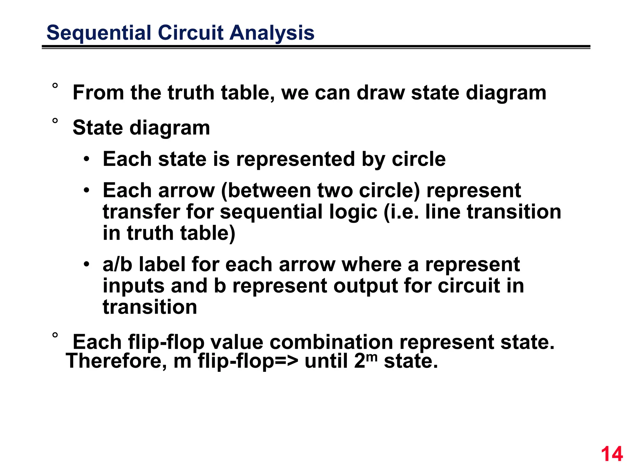 Dld Combinational Vs Sequential Circuits Ppt