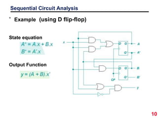DLD Combinational vs Sequential Circuits | PPT