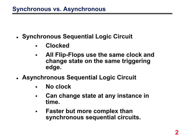 DLD Combinational vs Sequential Circuits | PPT