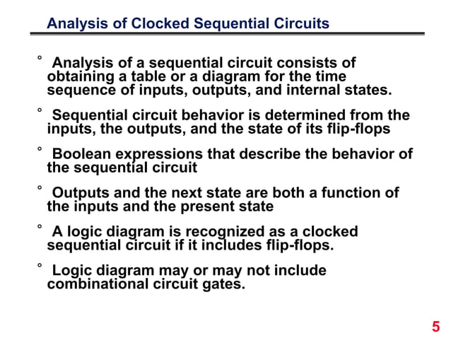 DLD Combinational vs Sequential Circuits | PPT