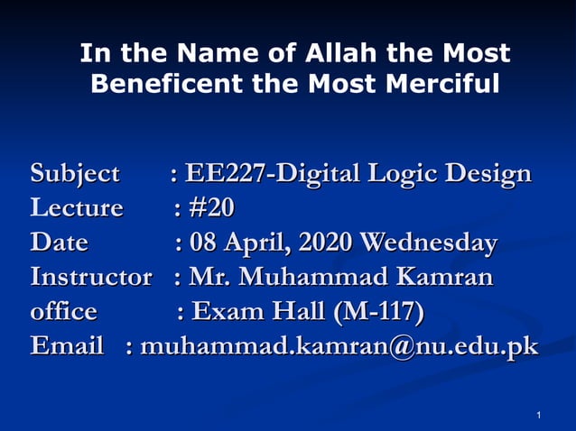 digital logic designing preview explain.ppt