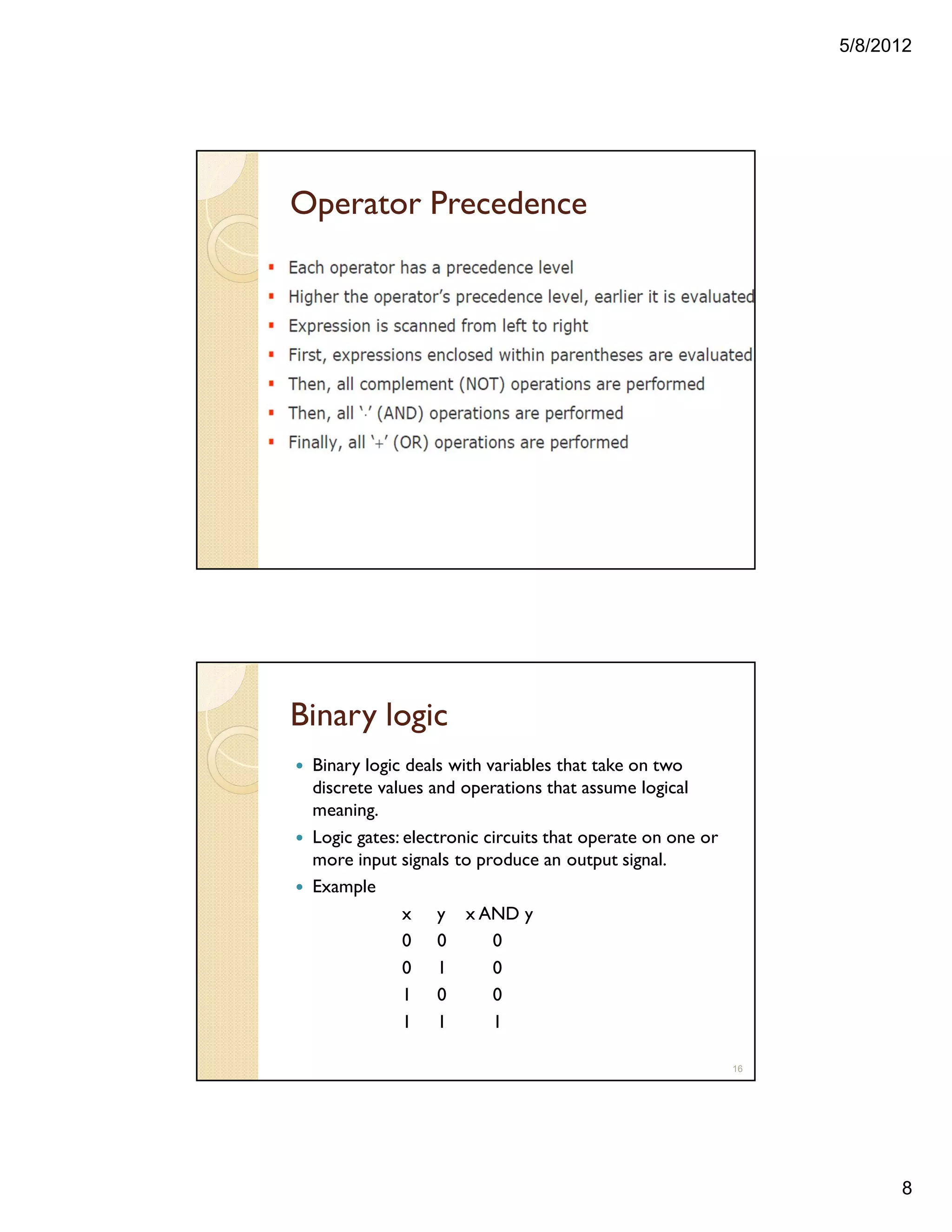 Dld lecture module 04 01 | PDF | Data Storage and Warehousing | Computing