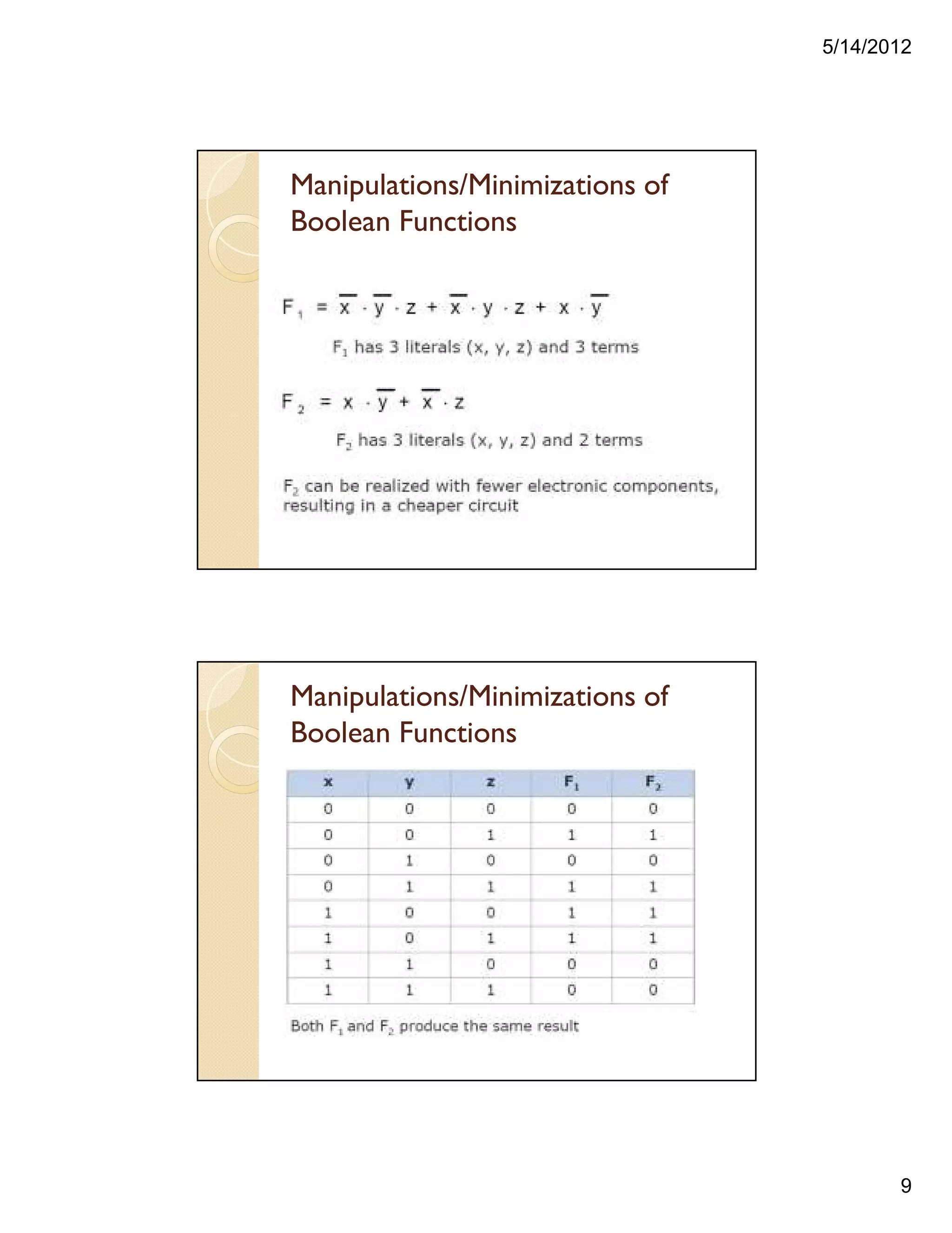 Dld lecture module 05 | PDF Dld lecture module 05 | PDF