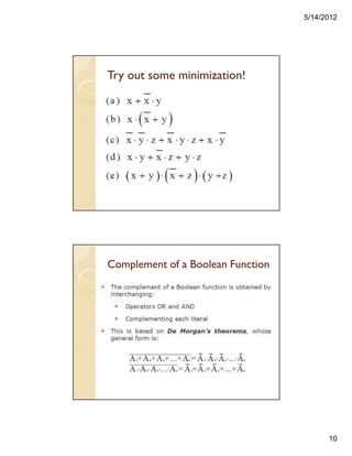 Dld lecture module 05 | PDF | Physics | Science