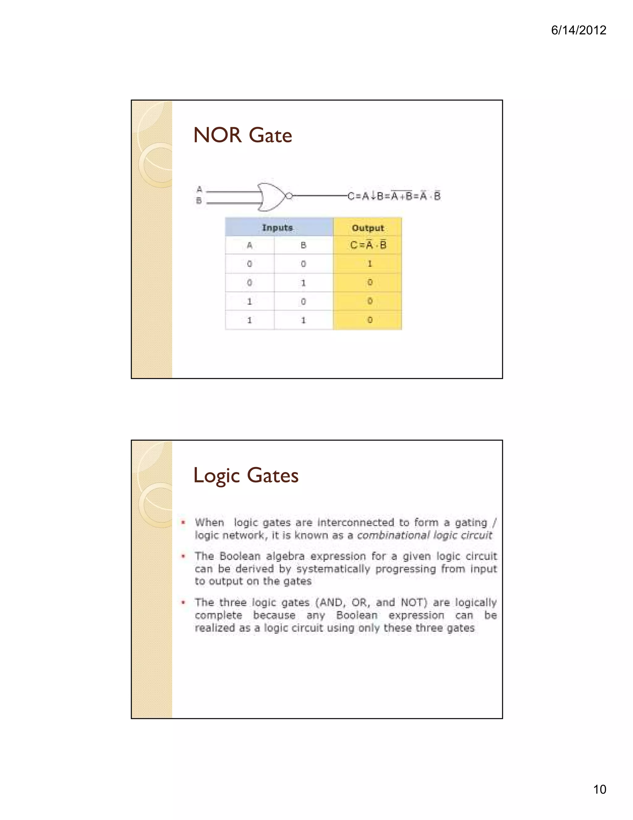 Dld lecture module 06 | PDF