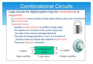 DLD Lecture No 18 Analysis and Design of Combinational Circuit.pptx