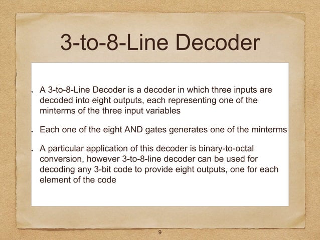 DLD Lecture No 22 Decoder Circuit and Types of Decoder.pptx