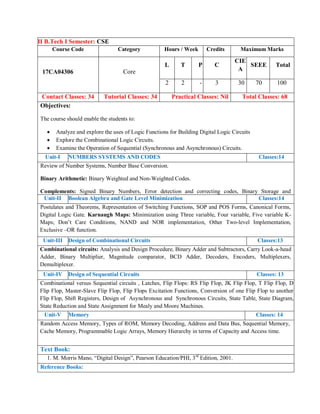 Dld lecture notes | PDF