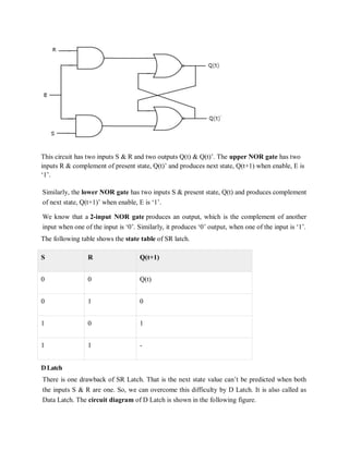 Dld lecture notes | PDF