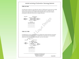 DLD Practical Lab Work | PPT
