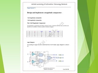 DLD Practical Lab Work | PPT