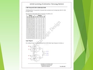 DLD Practical Lab Work | PPT