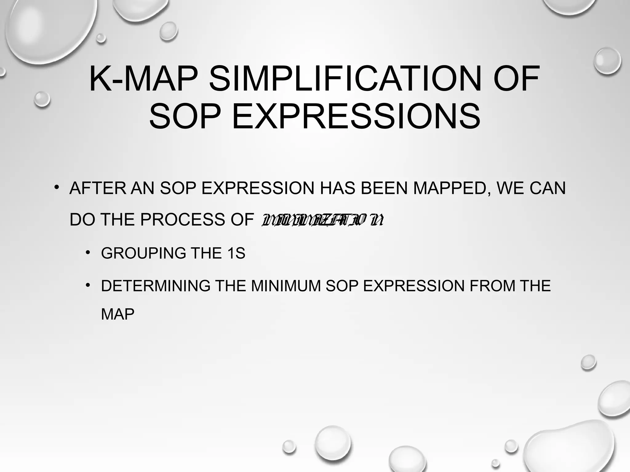 The Karnaugh Map | PPT