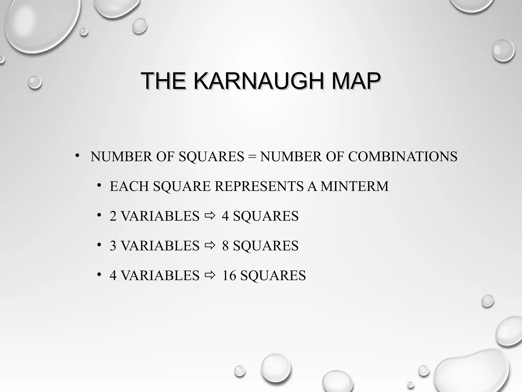 The Karnaugh Map | PPT