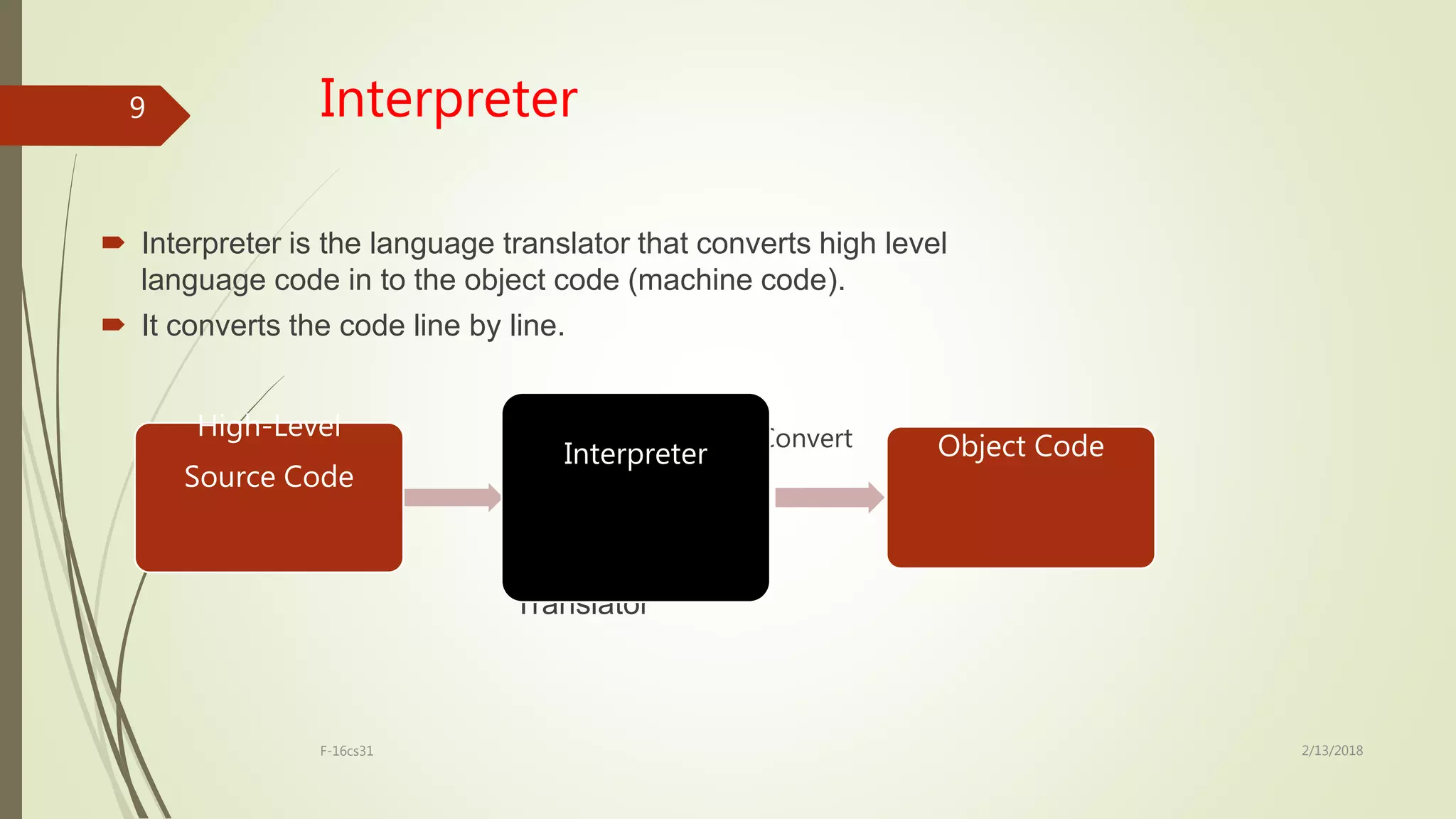 Computer Language Translator | PPTX