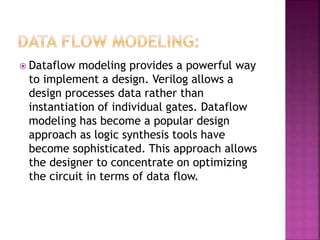 HDL (hardware description language) presentation | PPTX
