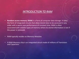 Memory And Storages | PPT