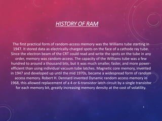 Memory And Storages | PPT