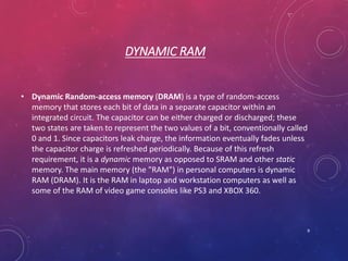 Memory And Storages | PPT