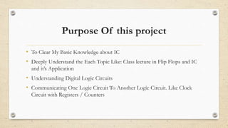Digital Logic Design Project Presentation Slides by MD MUSTAFIZUR ...