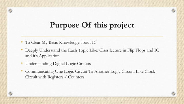 Digital Logic Design Project Presentation Slides by MD MUSTAFIZUR RAHMAN SAYEM | PPTX | Computer ...
