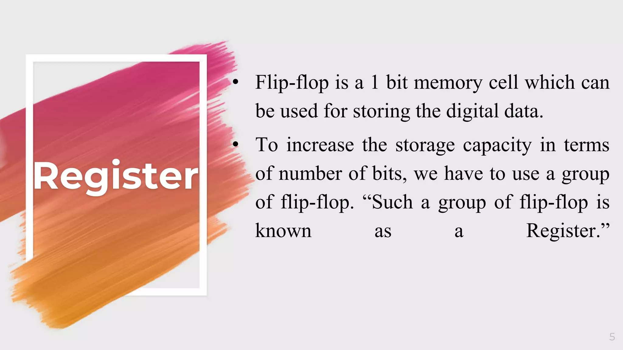 Register Dld project | PPTX