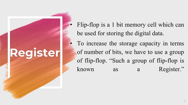 Register Dld project | PPTX | Data Storage and Warehousing | Computing