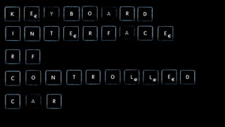 Keyboard Interface RF Controlled Car | PPT
