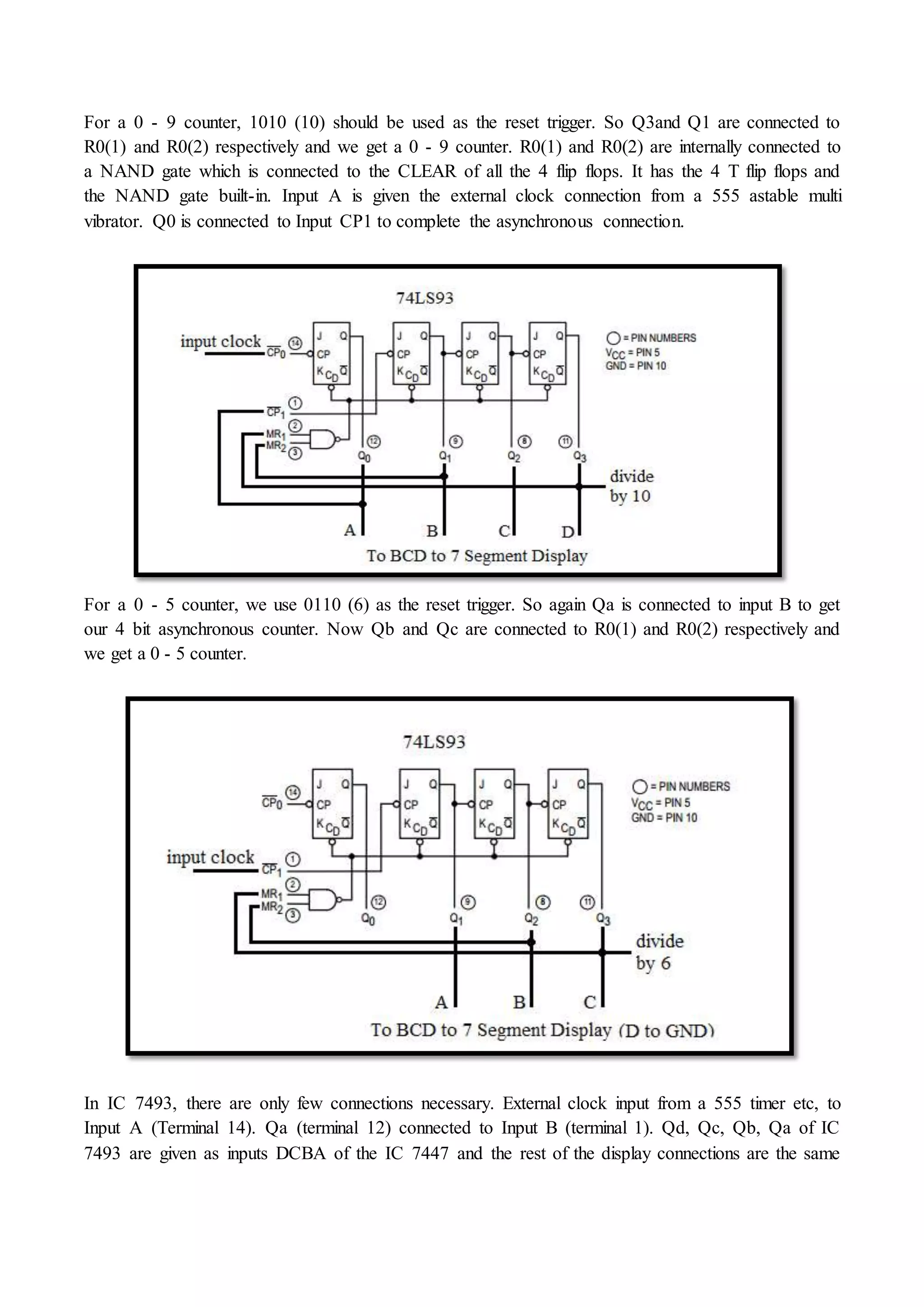 Digital Clock Using Logic Gates | DOCX