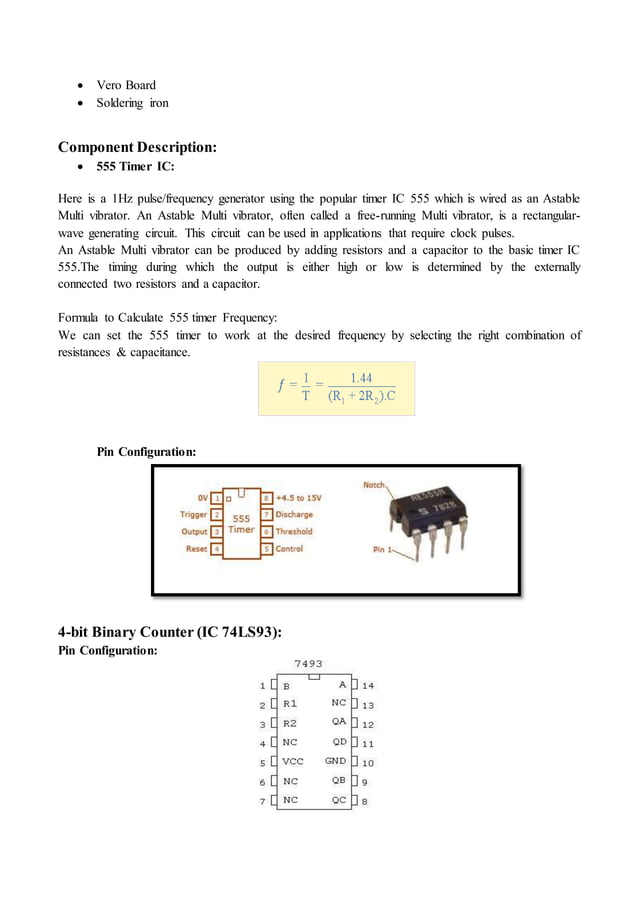 Digital Clock Using Logic Gates | DOCX