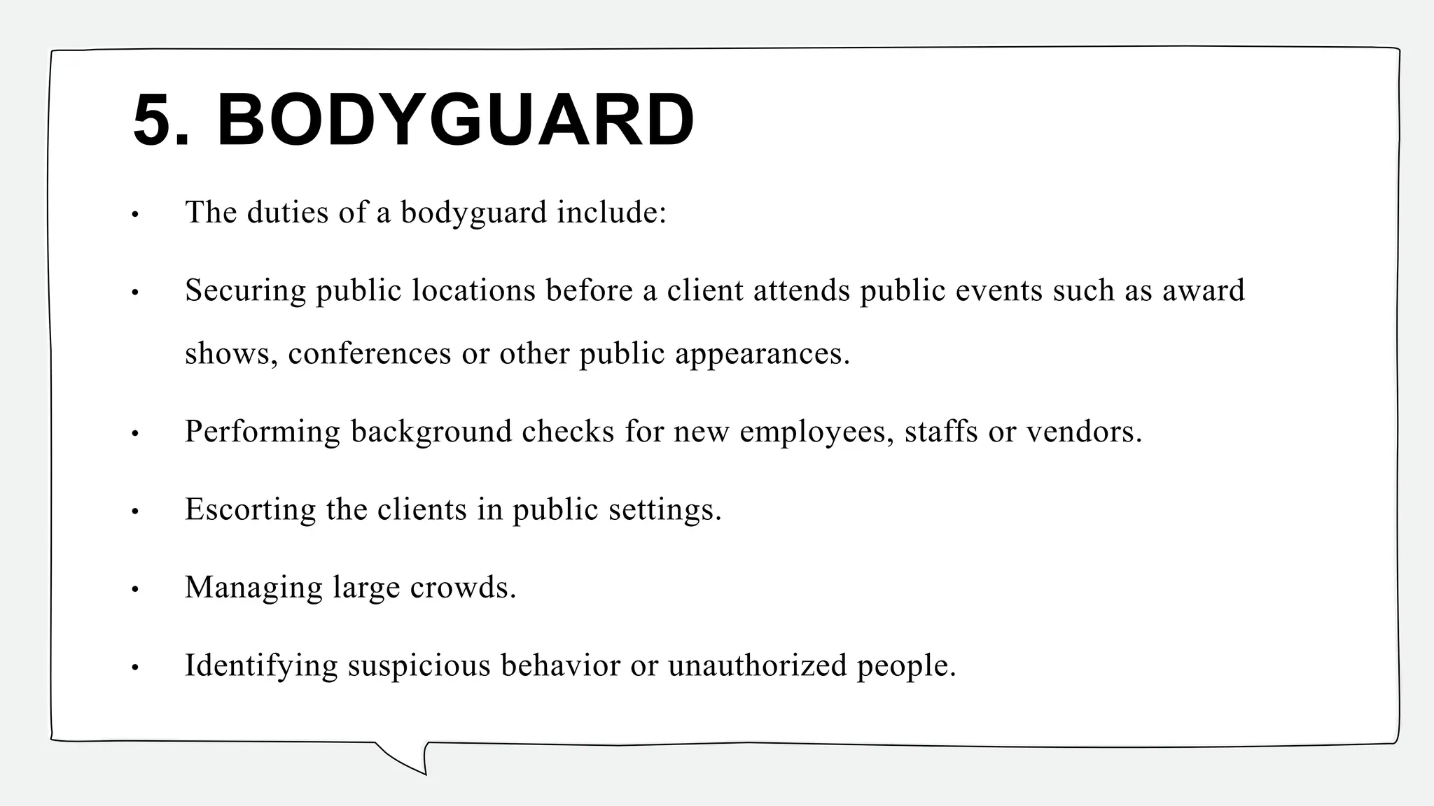 DLE 1013-CHP 4.pptx - INTRODUCTION TO SECURITY MANAGEMENT | PPT