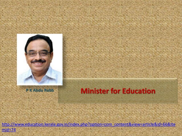 Dept. of Education Kerala: An Overview | PPTX | Professional School ...