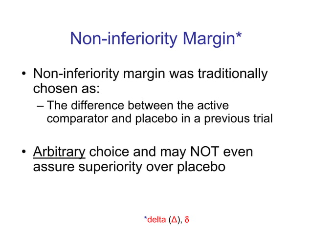 Superiority, Equivalence, and Non-Inferiority Trial Designs | PDF ...