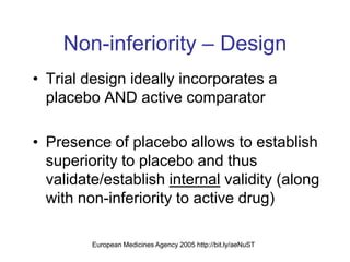 Superiority, Equivalence, and Non-Inferiority Trial Designs | PDF