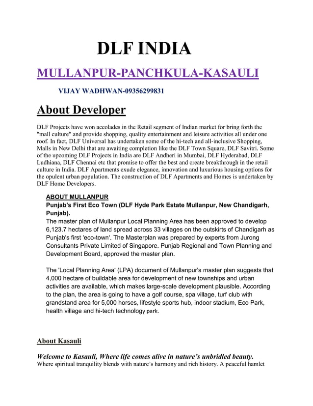 Dlf | PDF | Free Download